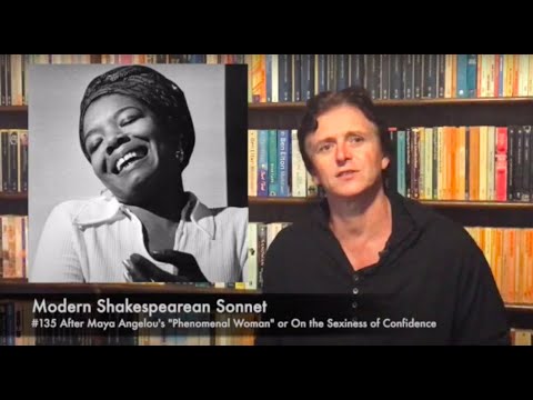Modern Sonnet 186. After Maya Angelou's "Phenomenal Woman," by Andrew Barker.