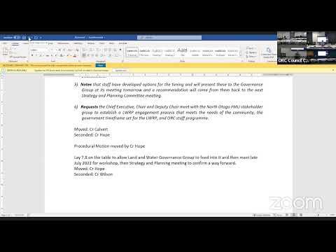 Strategy and Planning Committee Meeting (Part 2)