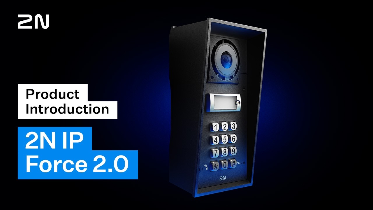 Discover the 2N IP Force 2.0 🦾 A durable video intercom with advanced features