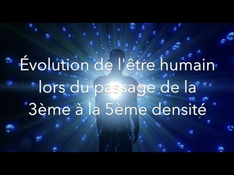 Évolution de l'être humain lors du passage de la 3ème à la 5ème densité