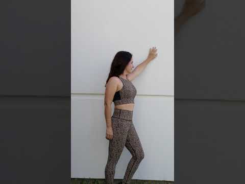 Varley Sherman Bra Classic Leopard & Luna Legging Classic Leopard