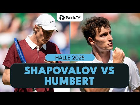 Denis Shapovalov vs Ugo Humbert Match Highlights 💥 | Halle 2025
