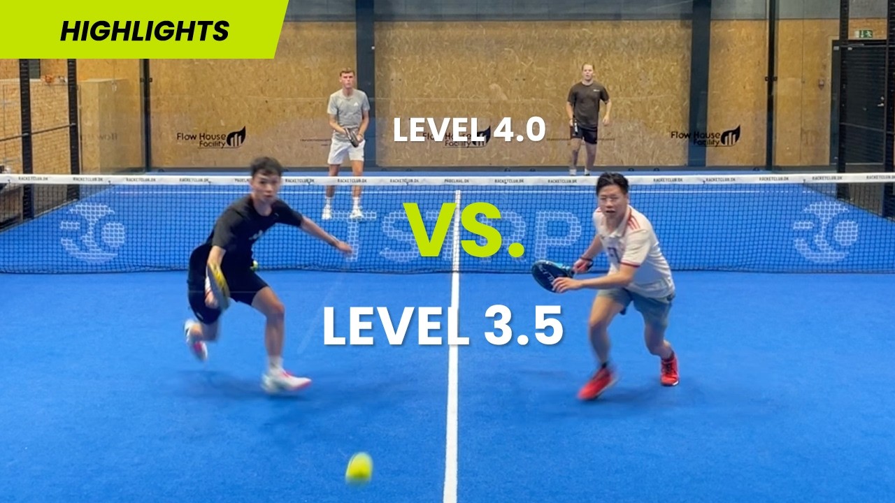 Level 3.5 - Level 4.0 Gameplay | Can We Beat These Players? | Padel Match Highlights | The Padel Guy
