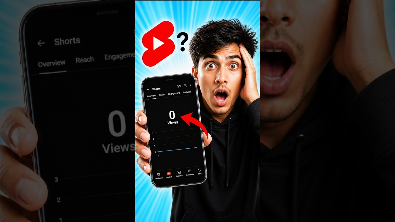 How to Fix 0 Views on YouTube Shorts Fast (Real Method) #shorts