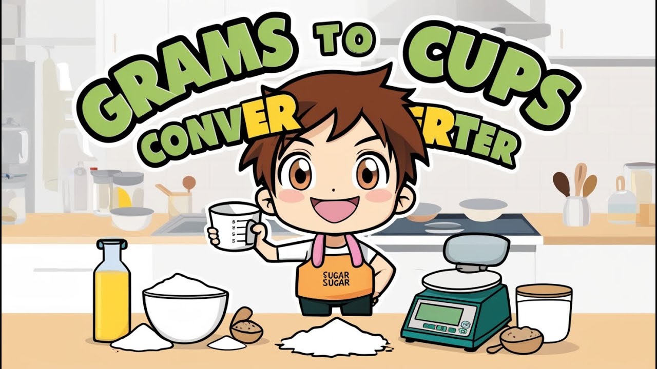 Grams to Cups Converter | Easy and Accurate Measurement Guide