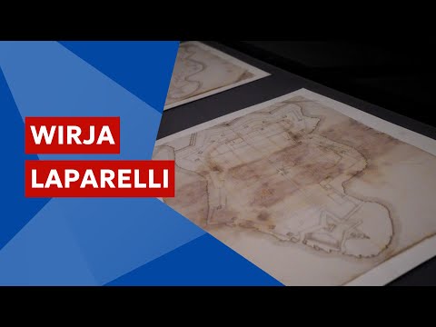 Il-Konkatidral b'esebizzjoni dwar id-disinji ta' Laparelli għall-bini tal-Belt