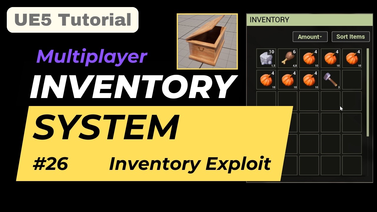 Inventory Exploit / Cheat fixed (#26) | Multiplayer Inventory System – Unreal Engine 5