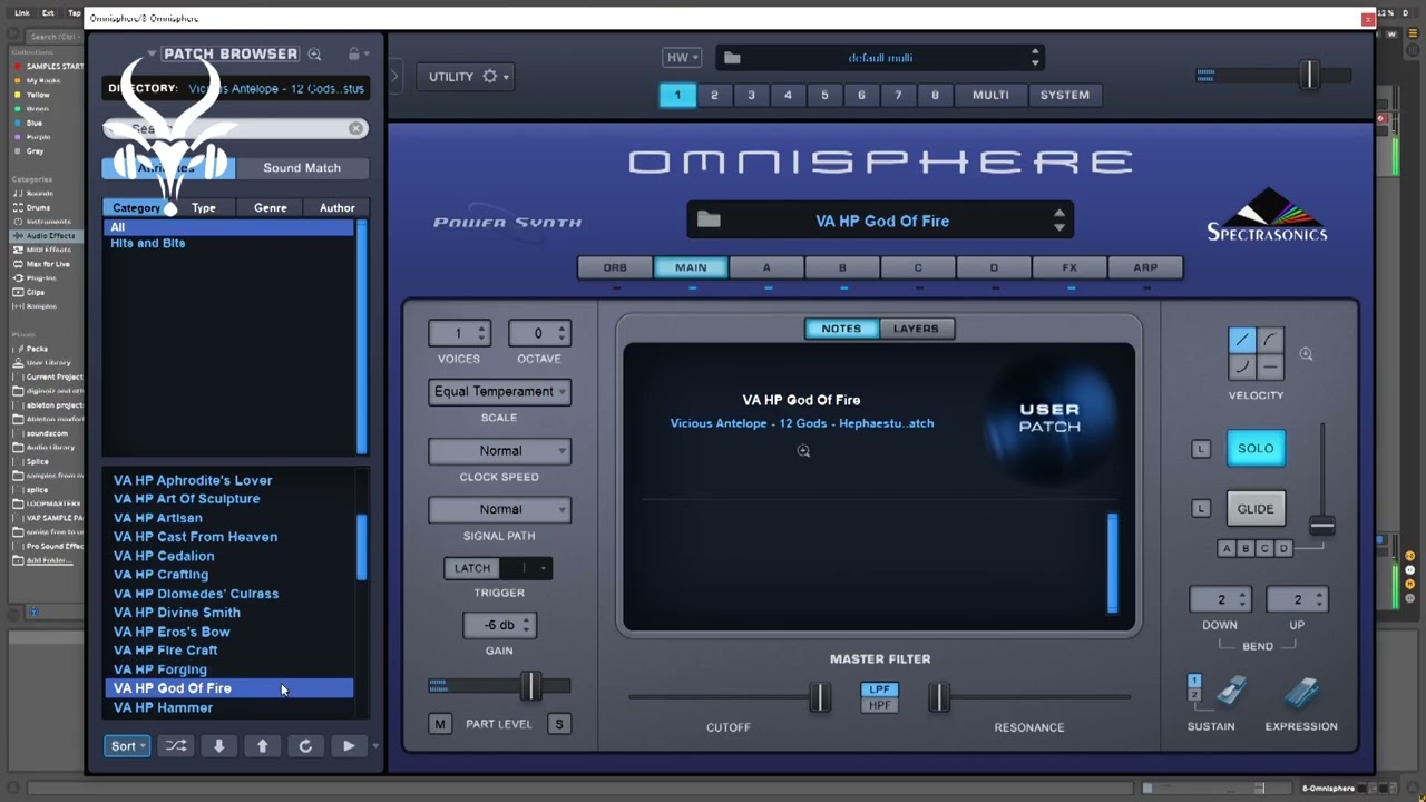12 Gods Bundle – Omnisphere 2 by Vicious Antelope – IRZU INSTITUTE