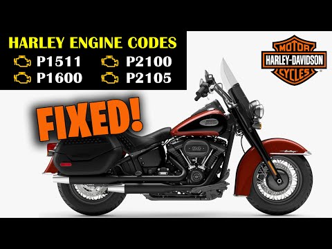 Fixing Harley-Davidson Engine Codes: P1511, P1600, P2100, and P2105