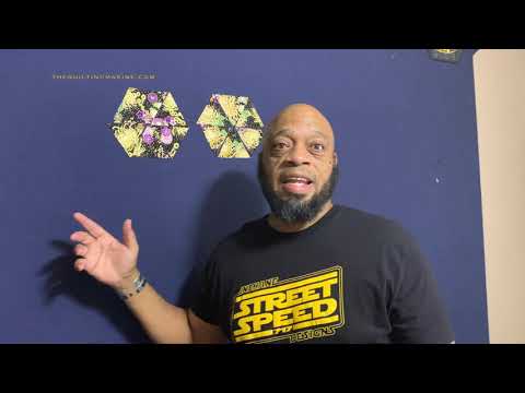 We're gonna make a Kaleidoscope Quilt - Tools needed