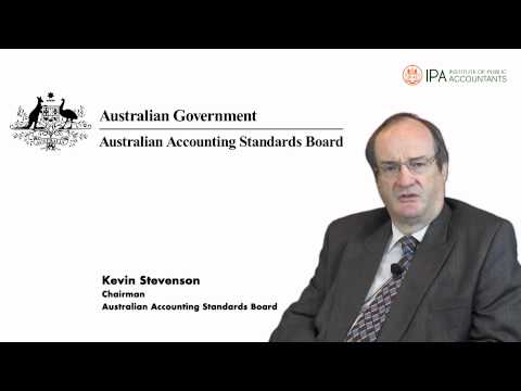 The AASB -- It's function in our regulatory environment - Kevin Stevenson
