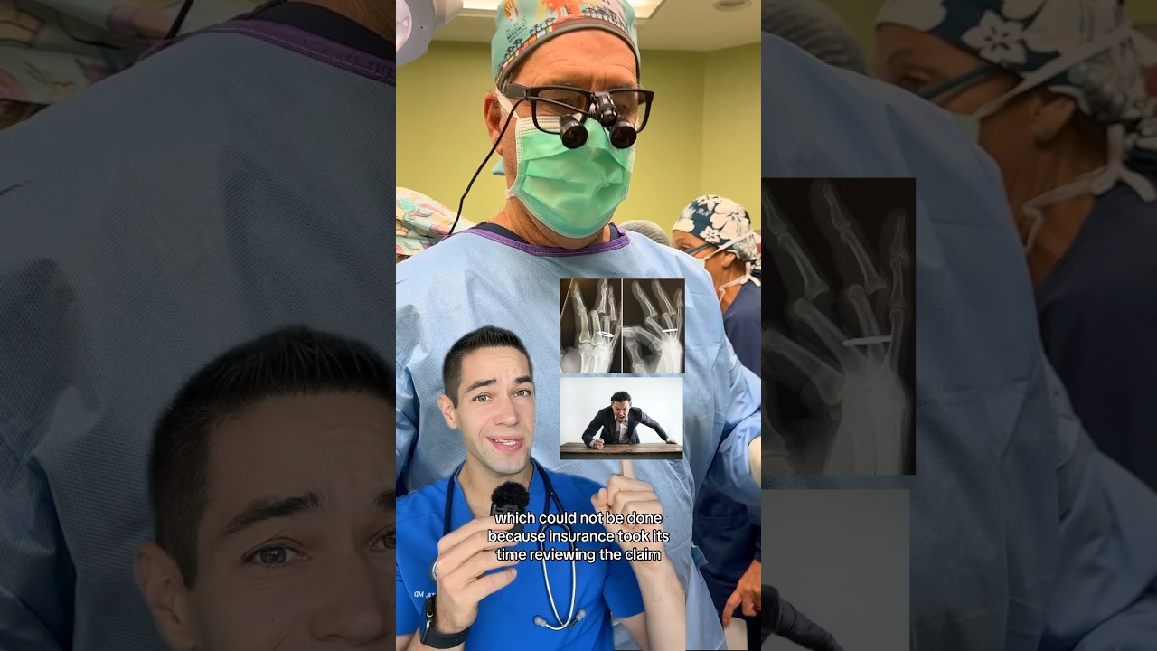 Insurance prevented his surgery?!