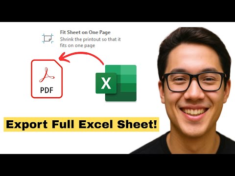 How To Save Excel Sheet As PDF Without Cutting Off (Quick And Easy)