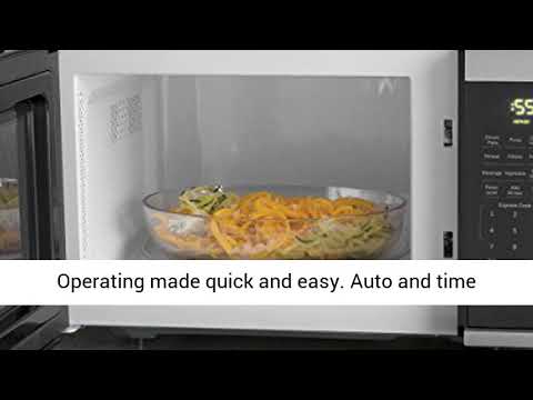 GE Appliances JES1095SMSS GE 0.9 Cu. Ft. Capacity Countertop Microwave Oven, Stainless Steel