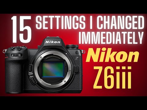 Nikon Z6 III: Change these settings