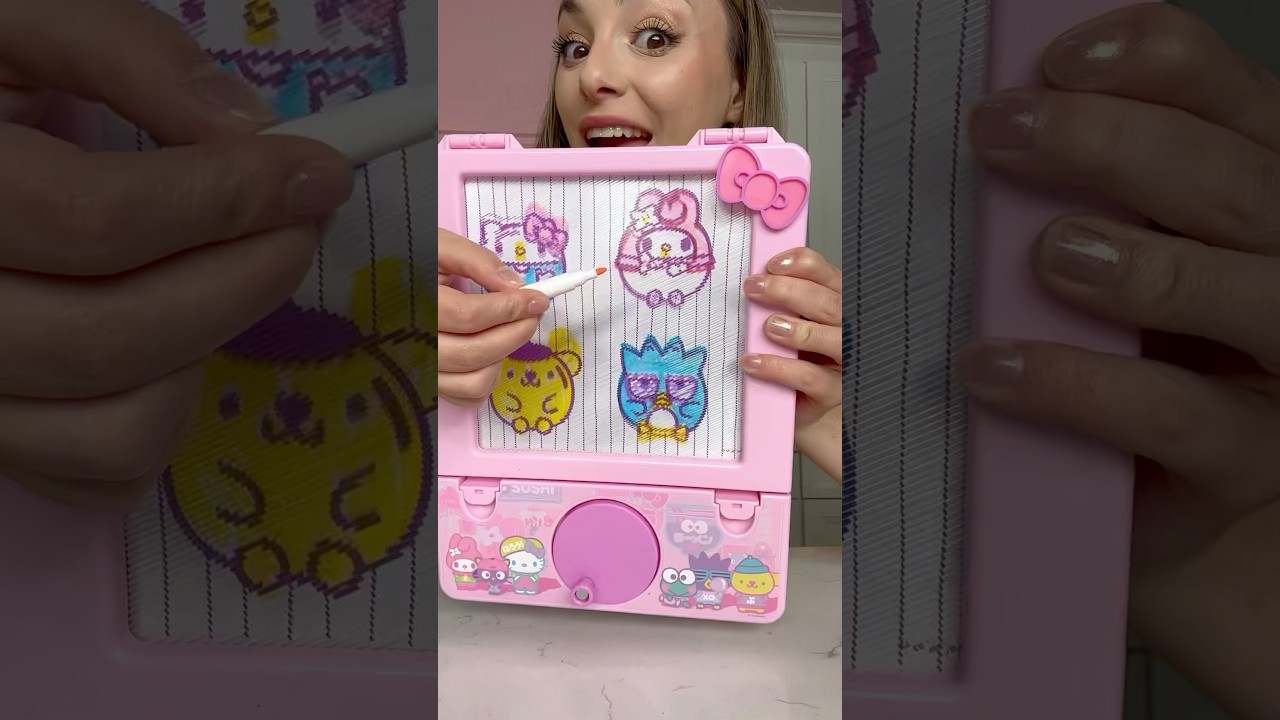 Color to create a magic Hello Kitty! 🌈🤩 #art #coloring