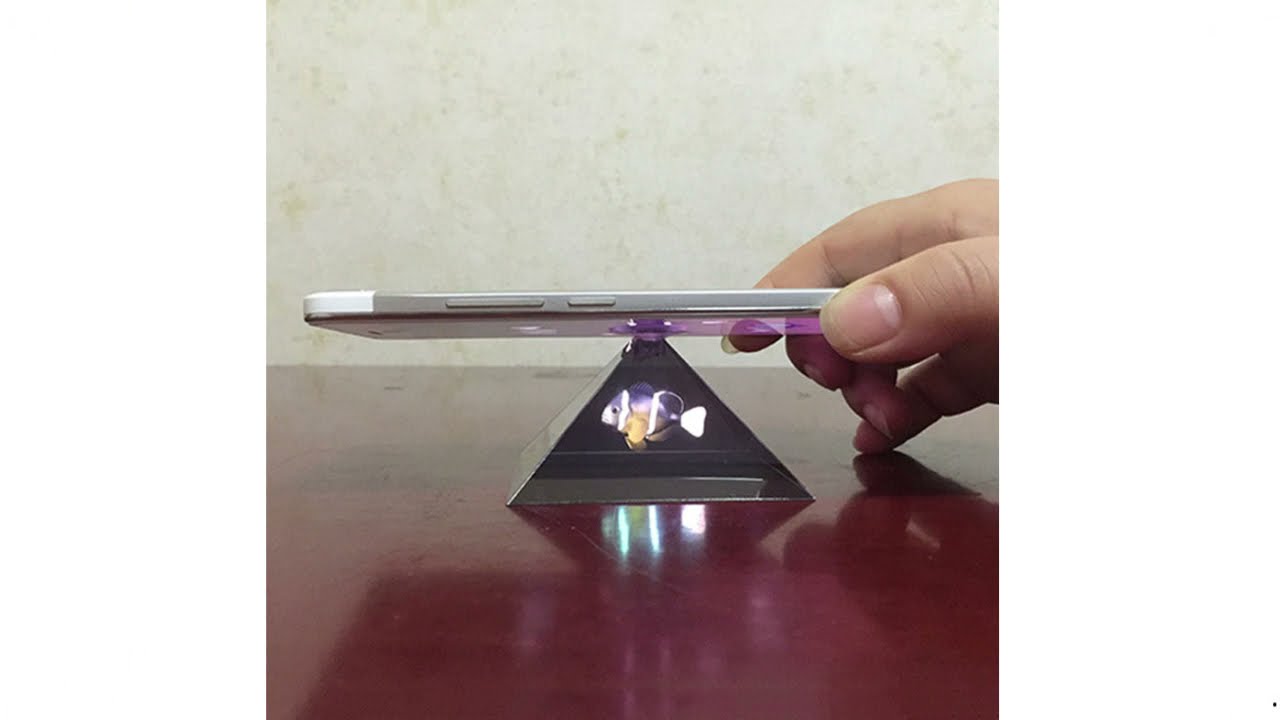 Dropshipping 3D Hologram Pyramid Display Projector