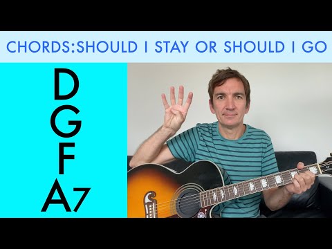 Easy Guitar Songs - Four Chords - Should I Stay Or Should I Go by The Clash