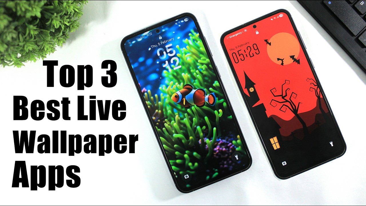 3 Best Live Wallpaper Apps You Must Try On Your Android Device !