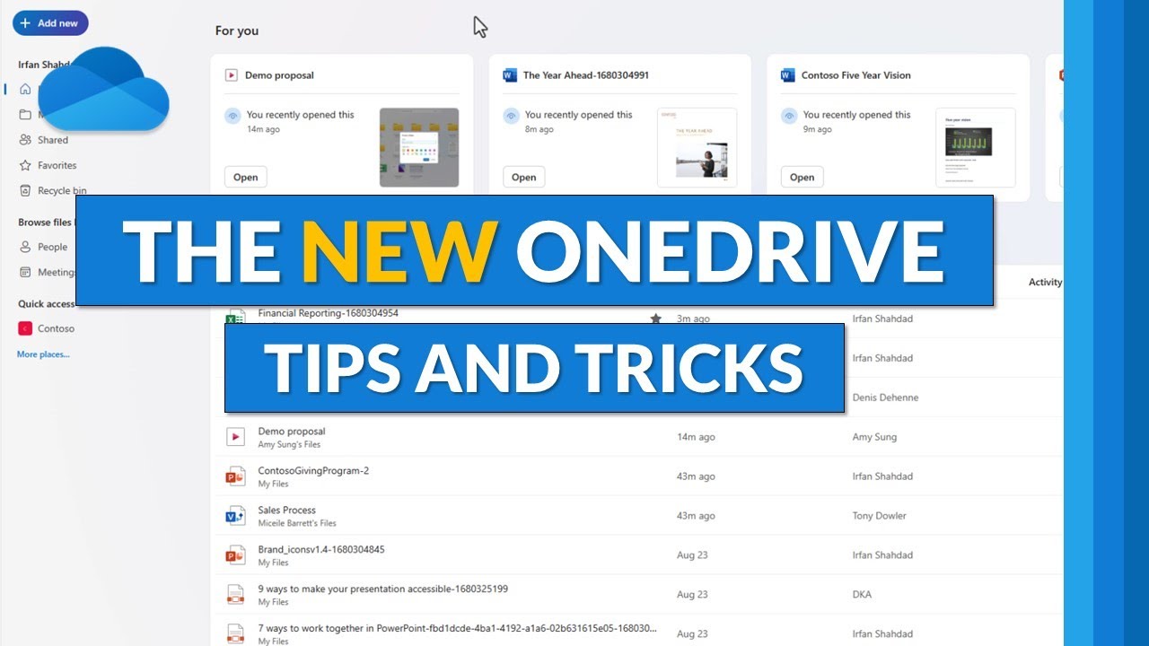 Latest Microsoft OneDrive Tips & Tricks | OneDrive Guide