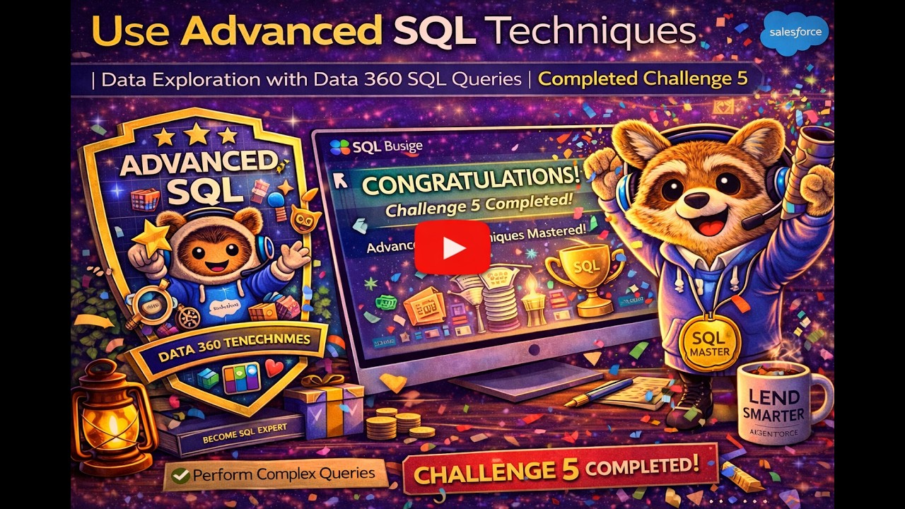 Advanced SQL for High-Value Customer Analysis | Salesforce Data Cloud Challenge