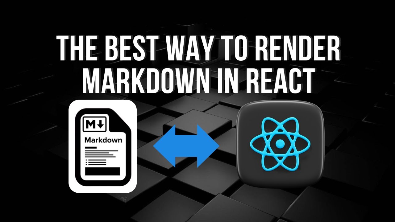 The BEST Way to Render Markdown in React | Dynamic Content Made Easy