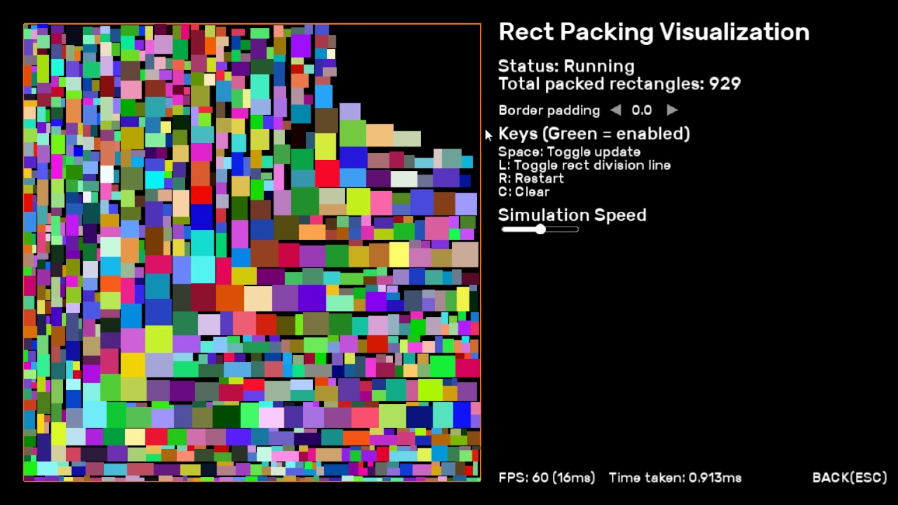 Visualization - Rect Packing
