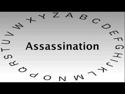 SAT Vocabulary Words and Definitions — Assassination