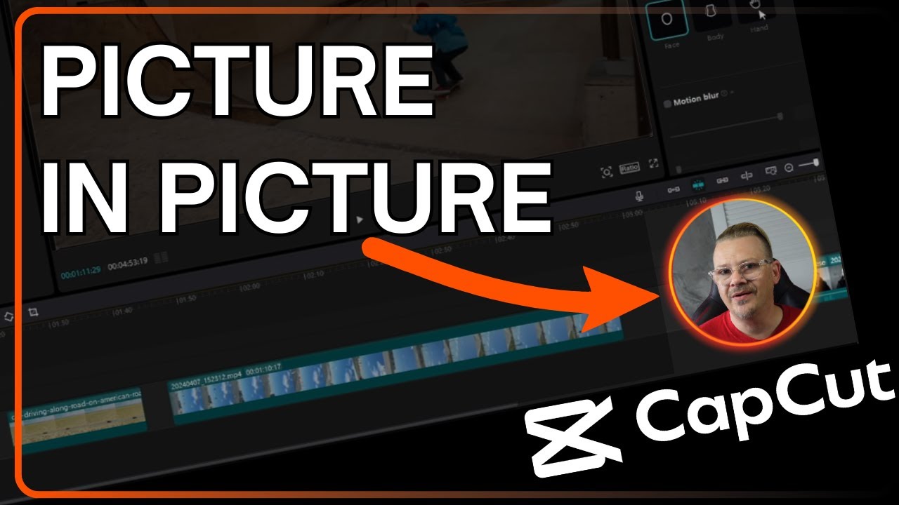How to do Picture in Picture (PiP) in CapCut Desktop
