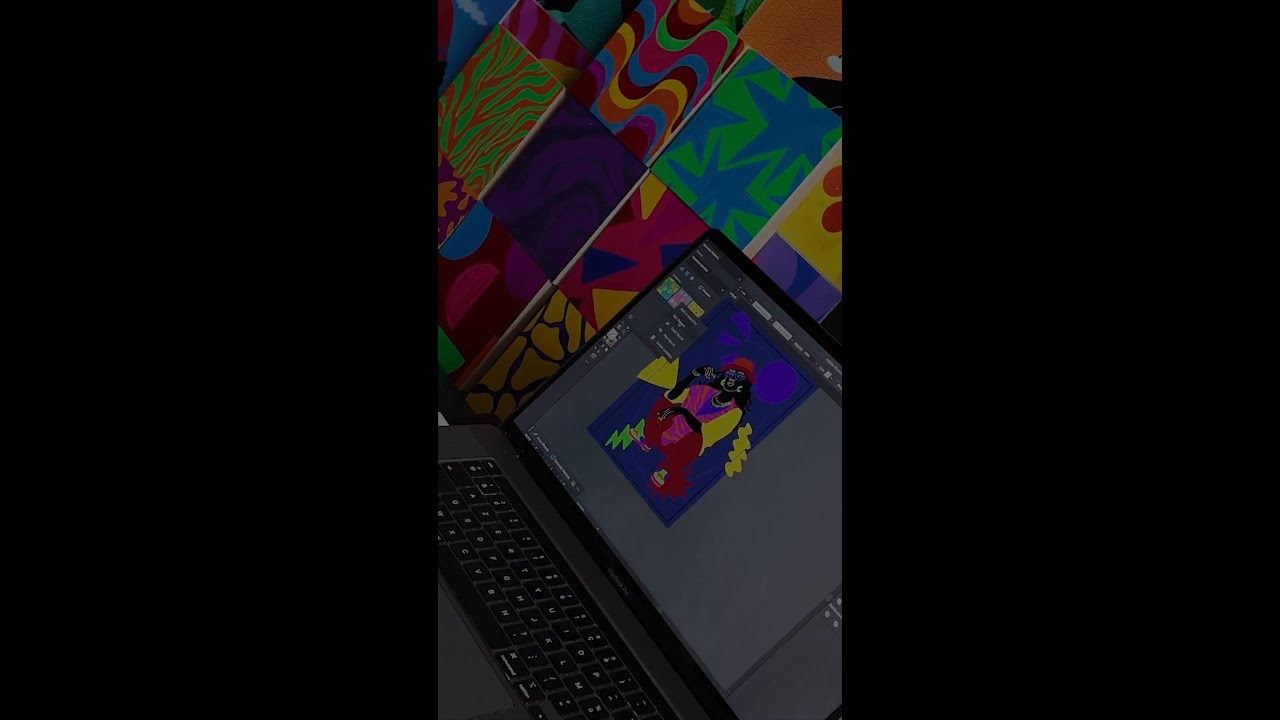 Create a vector illustration with Aurelia Durand!