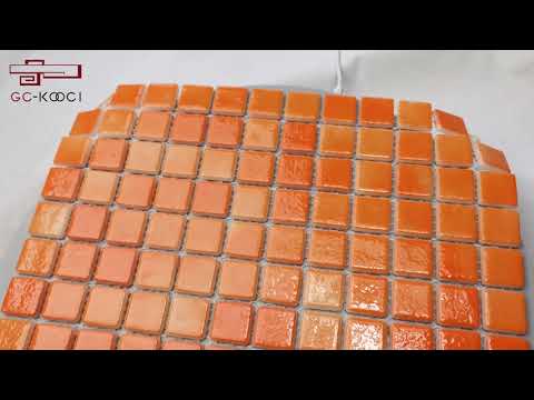 The difference between mosaic surface smoothing and particle processing