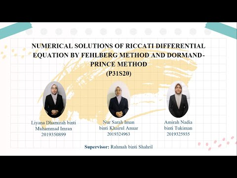Numerical Solutions of Riccati Differential Equation by Fehlberg Method and Dormand-Prince Method