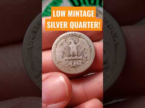 THIS SILVER QUARTER IS HARD TO FIND!!! #shorts #coinrollhunting #coins #money