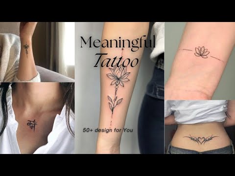 50+ Small and Meaningful Tattoos with their Meaning #smalltattoo #meaningfultattoo