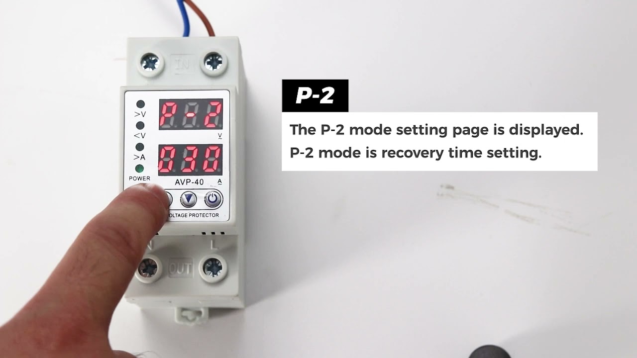 Use of adjustable voltage protector