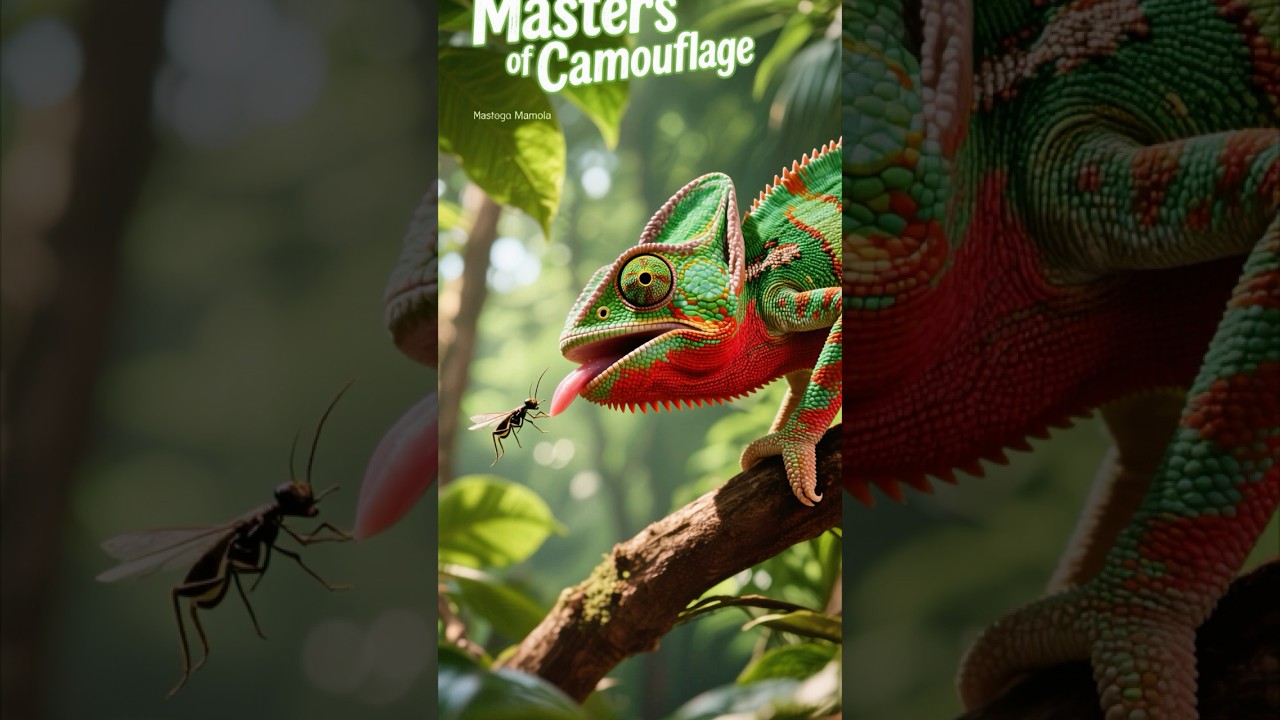 Funny Shorts for Chameleons of Madagascar in 2026 | Beast Challenge Stories
