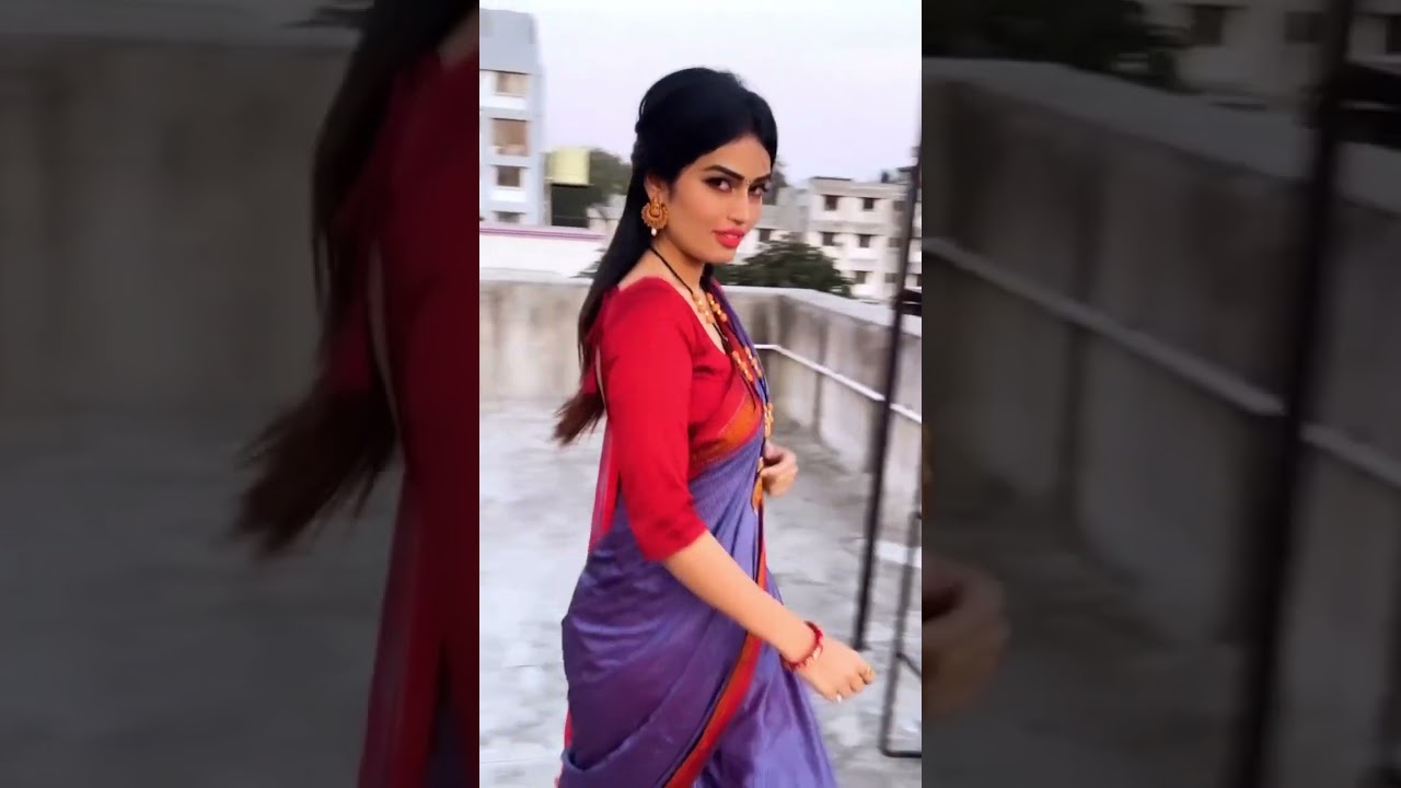 pratiksha bankar viral insta reels | viral insta reels | instagram short reels | viral girl saree