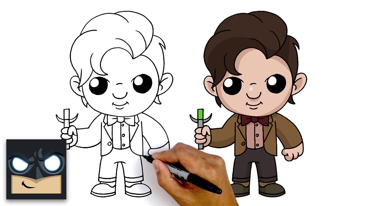 How To Draw The 11th Doctor | Doctor Who
