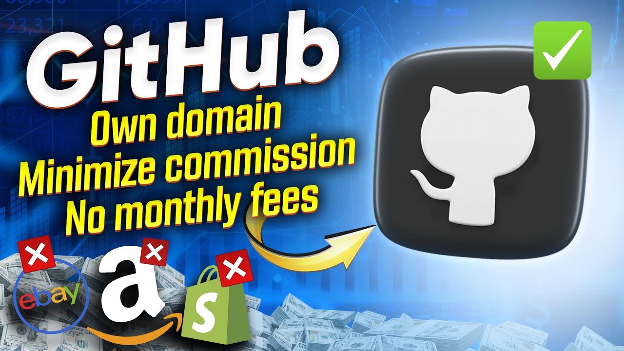 Sell online for free with GitHub