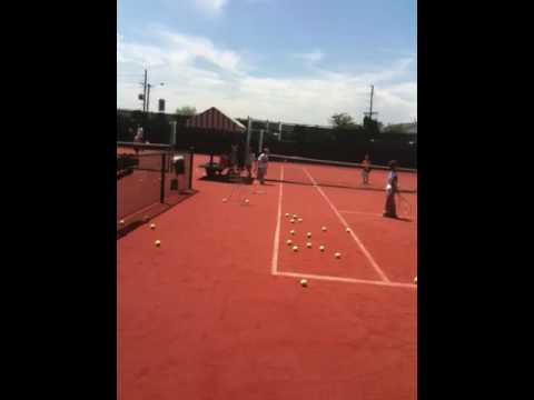 Asher tennis camp