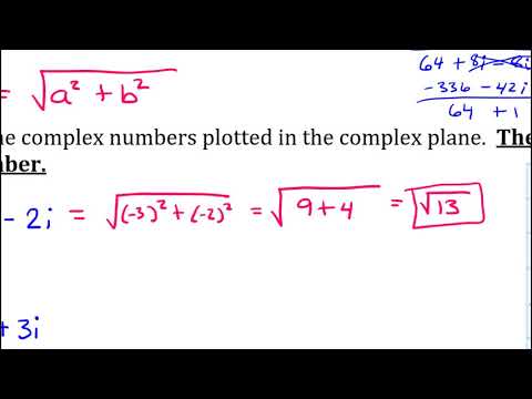 Day 3 CW (21) Graphing and Finding the Absolute Value of Imaginary Numbers