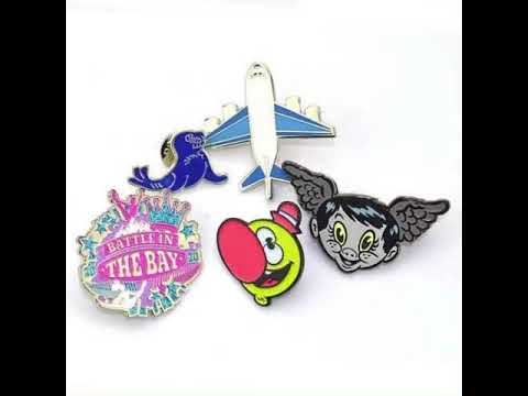 Custom Enamel Pins Printing