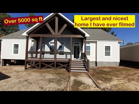 Biggest and nicest modular home out there. Over 5,000 sq ft of usable space.