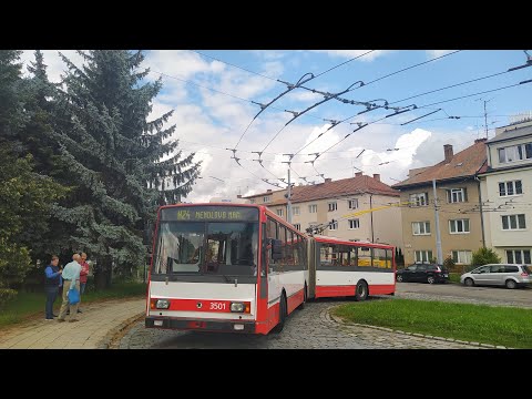 [TMB] 15Tr 3501 na historické lince H24 v úseku Skácelova - Srbská