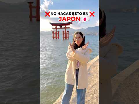 ❌ No hagas esto en Japón ❌🇯🇵 ¿Qué agregarías? ⛩️😜