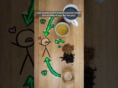 Why we love a bitter taste