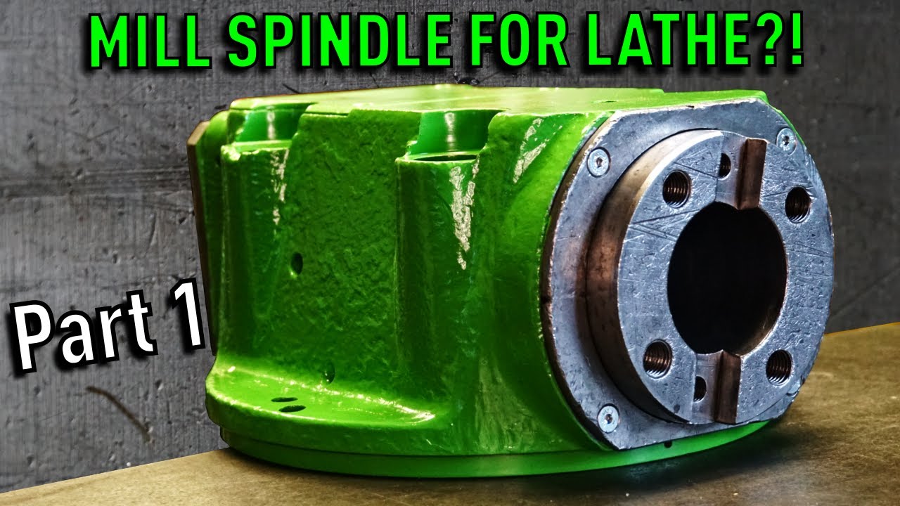 Spindle Restoration and CNC Conversion - DIY CNC Metal Lathe Build! #1