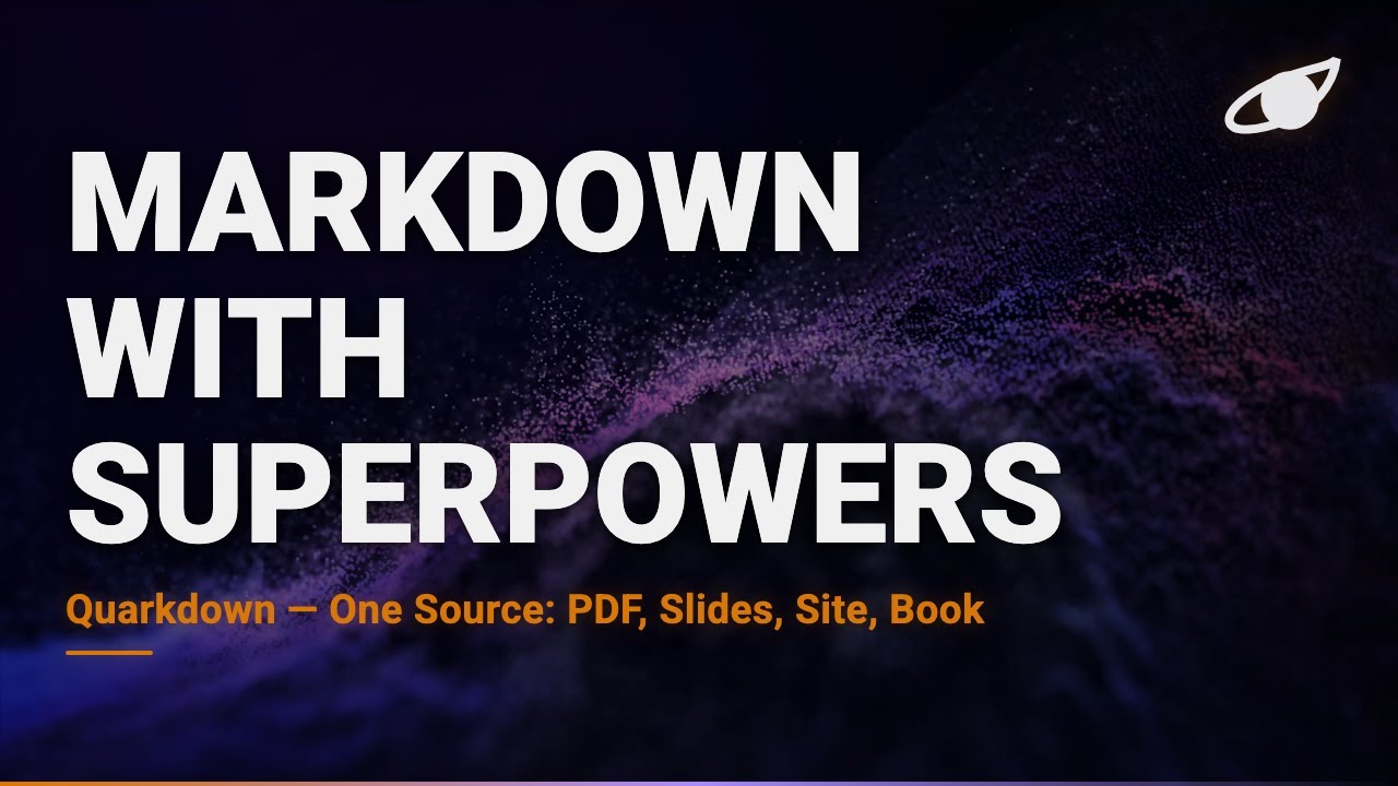Quarkdown — Markdown With Superpowers (One File → PDF, Slides, Site)