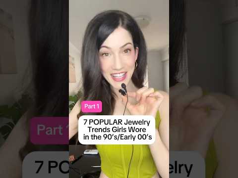 7 POPULAR Jewelry Trends Girls Wore in the 90’s & Early 00’s | #2000s #nostalgia #90s