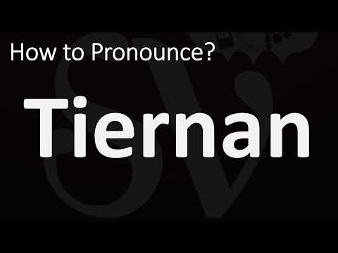 How to Pronounce Tiernan? (CORRECTLY)